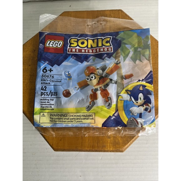 Lego | Toys | Lego 3676 Sonic The Hedgehog Kikis Coconut Attack Polybag ...